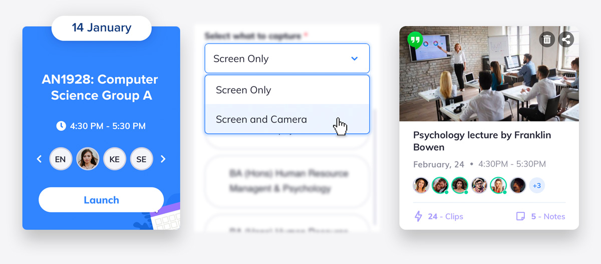 Lecture Capture - Jamworks AI Note Taking App